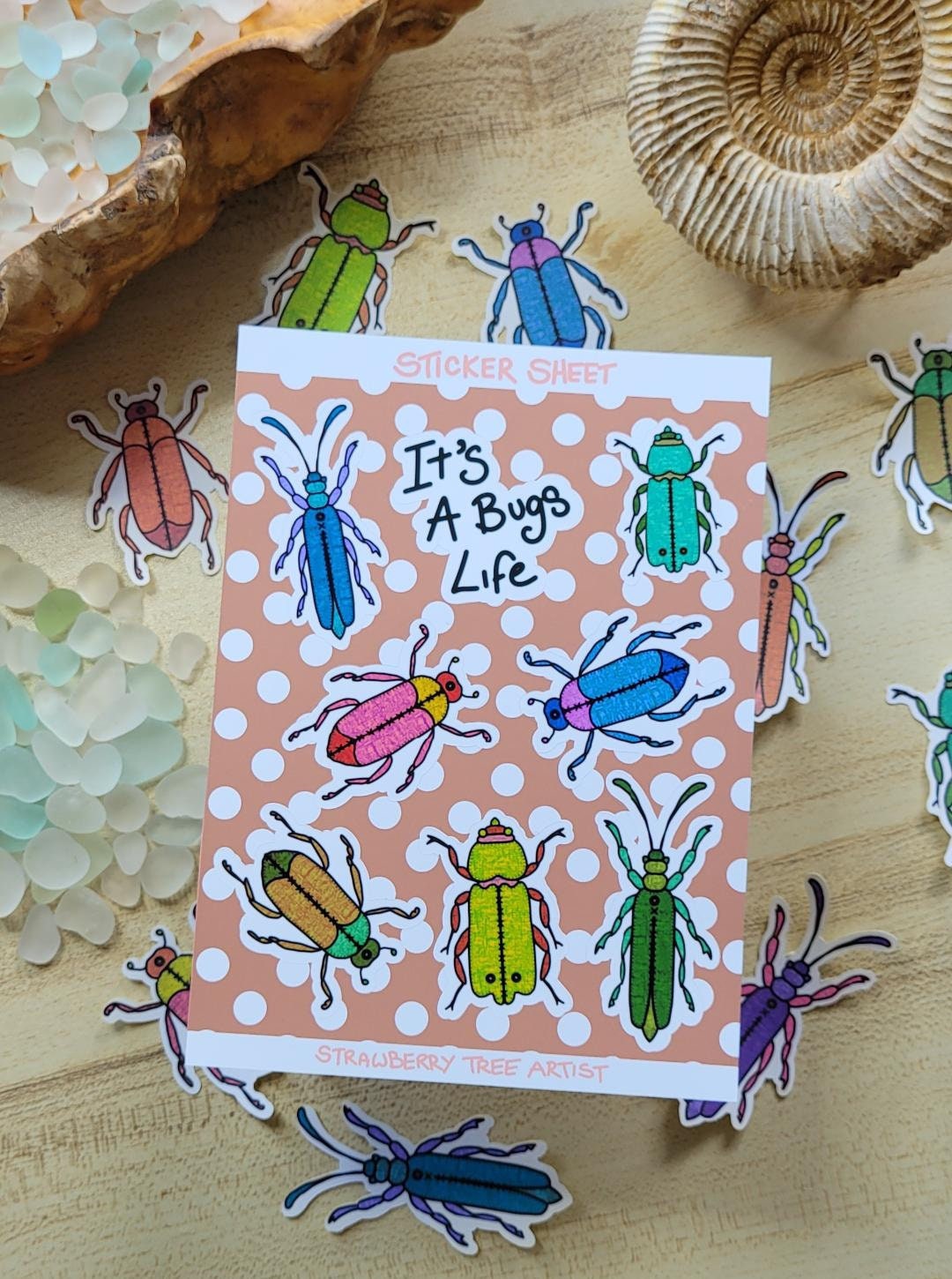 Its a Bugs Life Matte Vinyl Sticker Sheet - Etsy