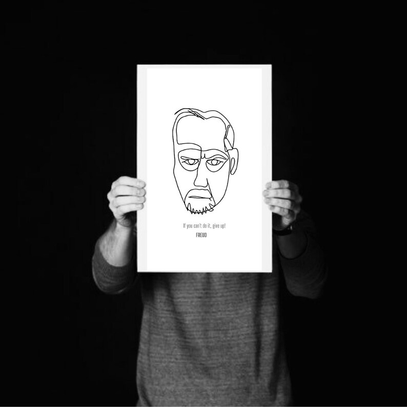 Sigmund Freud the Father of Psychoanalysis, Tattoo Design, Therapy ...