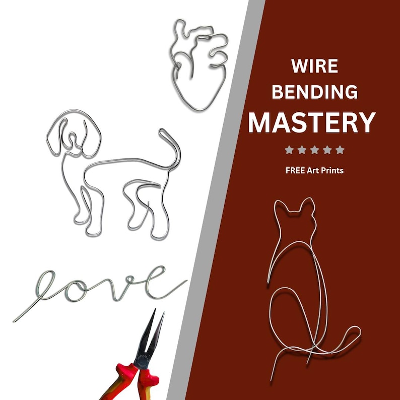 Wire Bending Tutorial: Step-by-step Guide, Art & Object Design (PDF ...