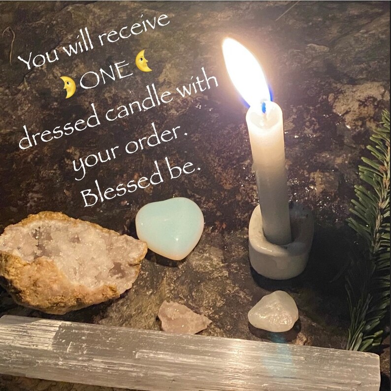 One Pink Self Love Four Inch Spell Candle. Dressed With Altar Oil ...