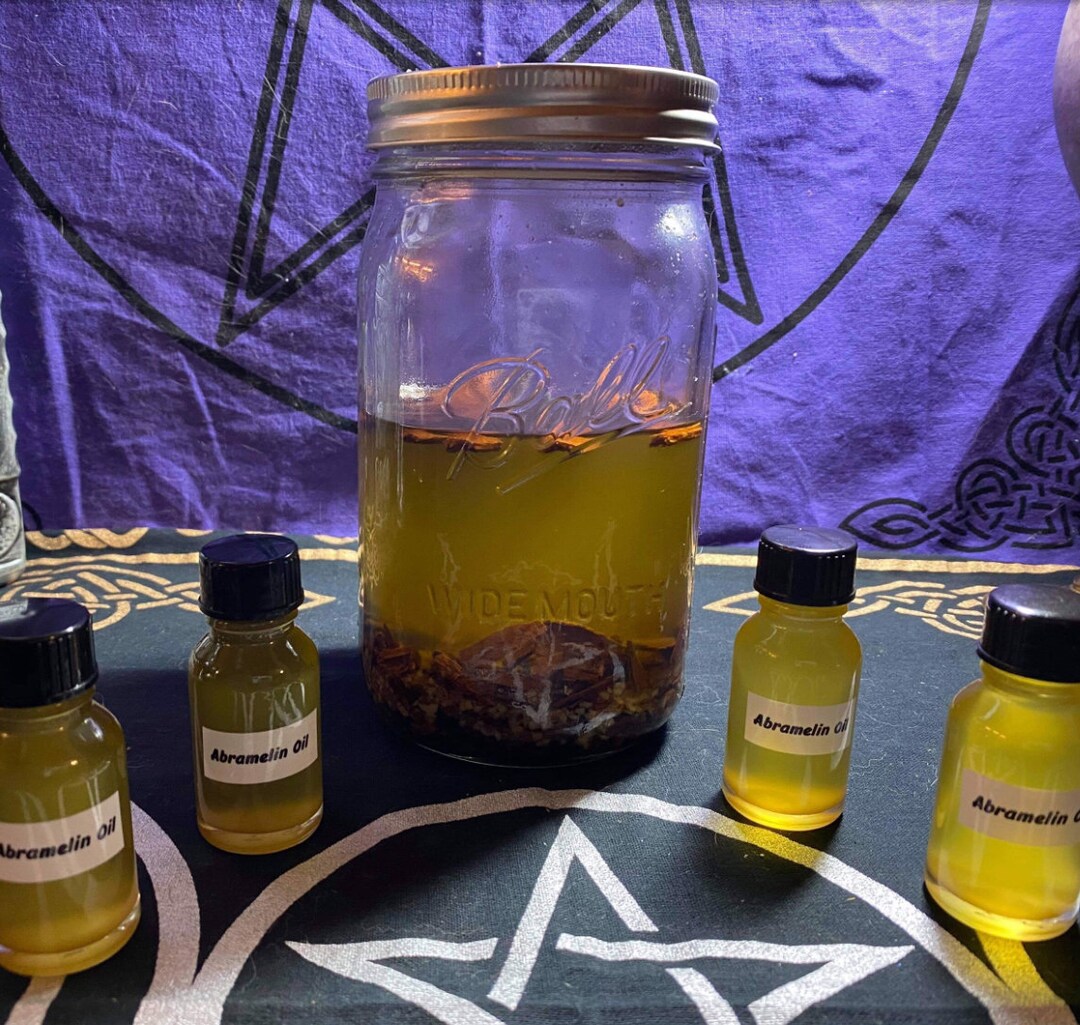 Abramelin Oil • Ritual Anointing Oil • Magickal Oil - Etsy