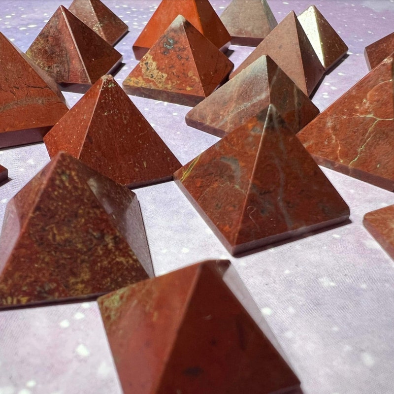 Red Pyramid - Etsy