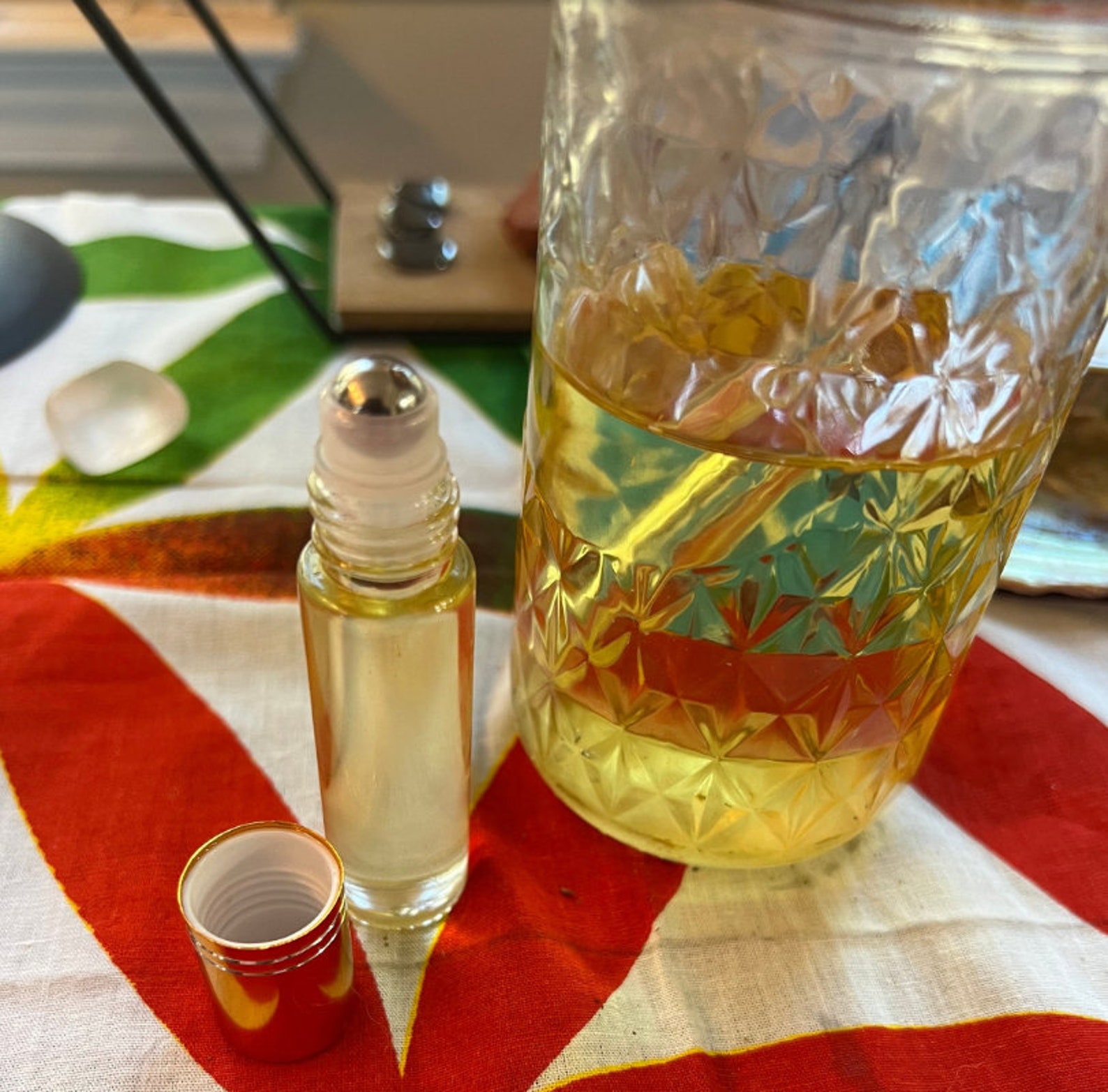 Calming Yuzu Perfume Oil - Handcrafted Altar Oil - Magical Oil - Ritual ...