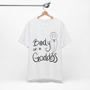 Body of a Goddess Tee - Plus Sized Clothes - Witch T-shirt - Body ...