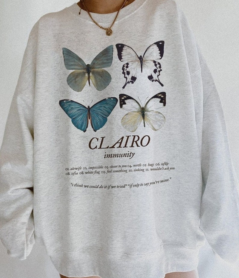Clairo Unisex T-shirt Immunity Album Tee Music Merch for Gift Printed ...