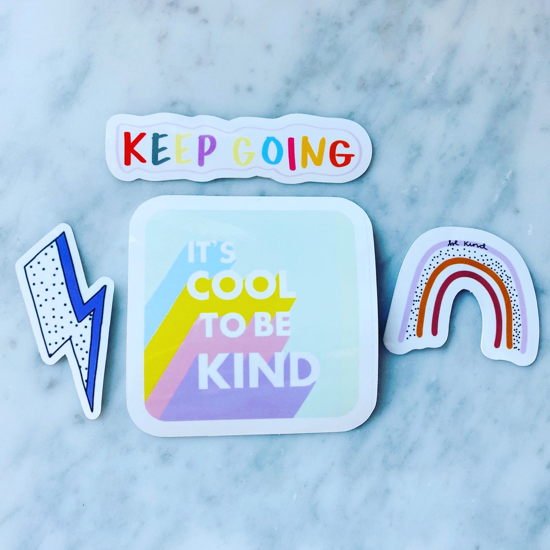 Vinyl Sticker Pack- Be Kind Pack - Etsy