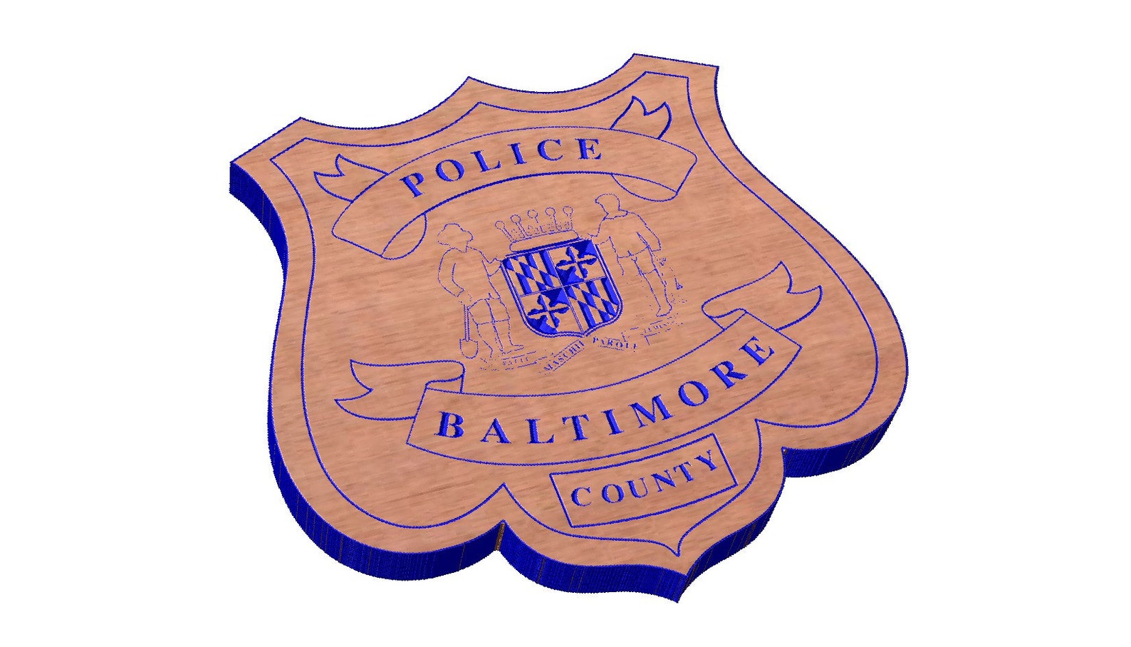 Baltimore County Police Badge Maryland SVG | Etsy