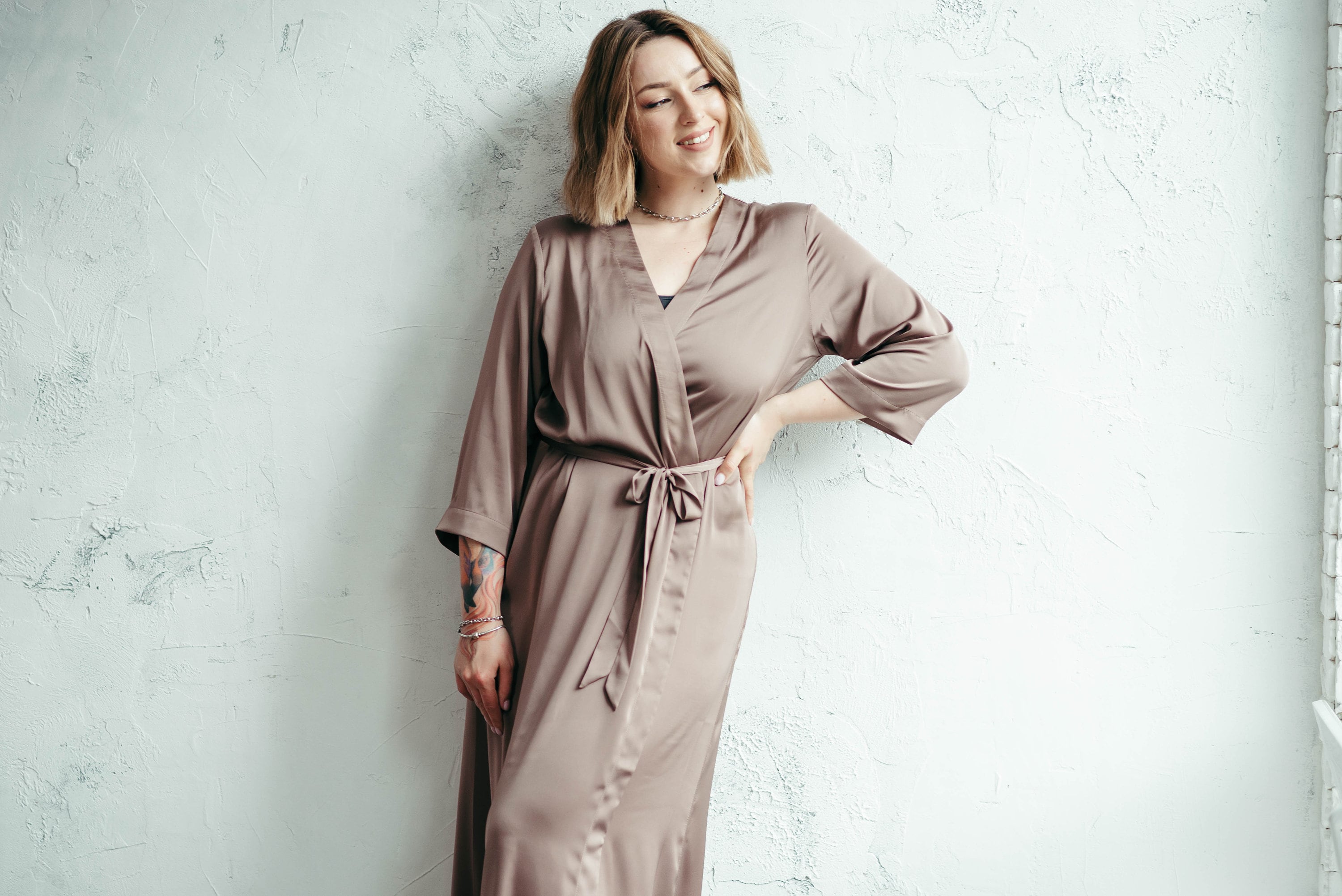 Long Robe Satin Robe Long Bridesmaid Robes Bridesmaid Gift | Etsy