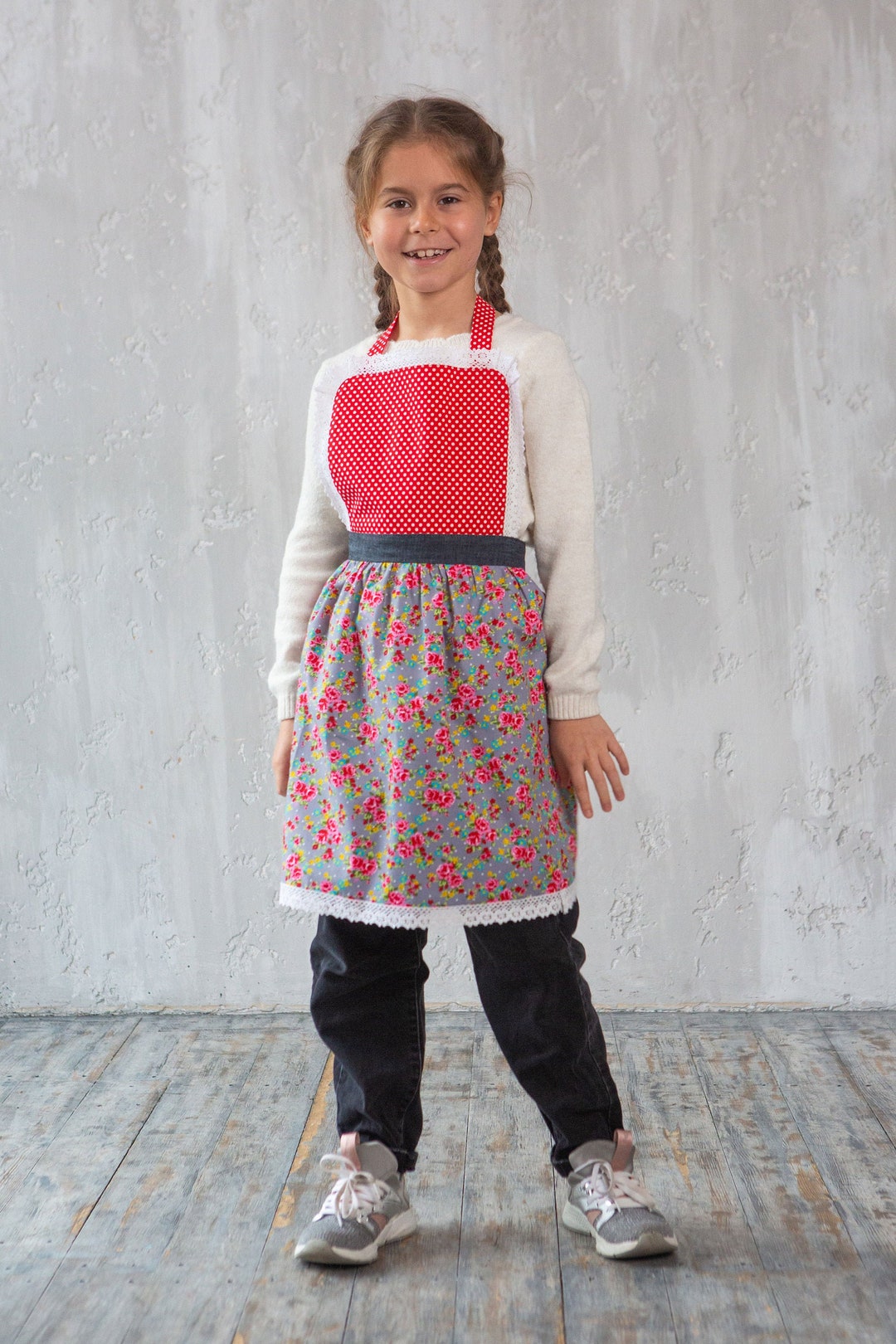 Toddler Kids Aprons - Mother Daughter Apron - Cake Smash Aprons - 1 ...