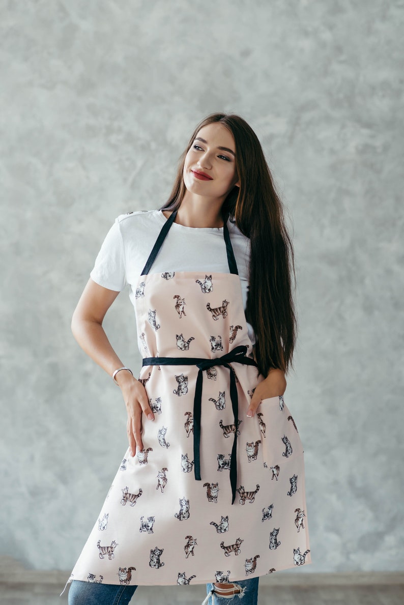 Apron for Women Cat Aprons Kids Apron Womens Apron Child | Etsy