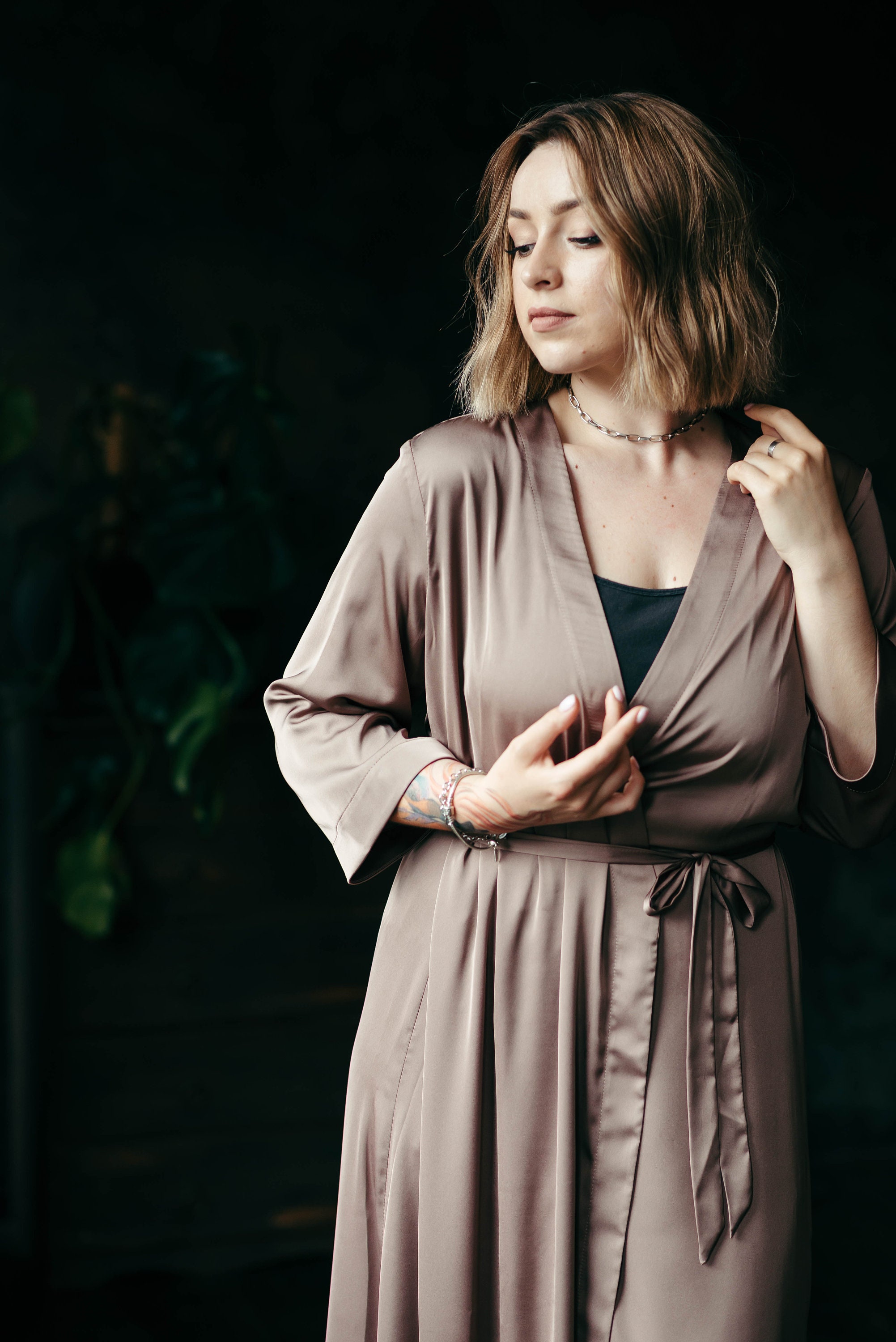 Long Robe Satin Robe Long Bridesmaid Robes Bridesmaid Gift - Etsy UK