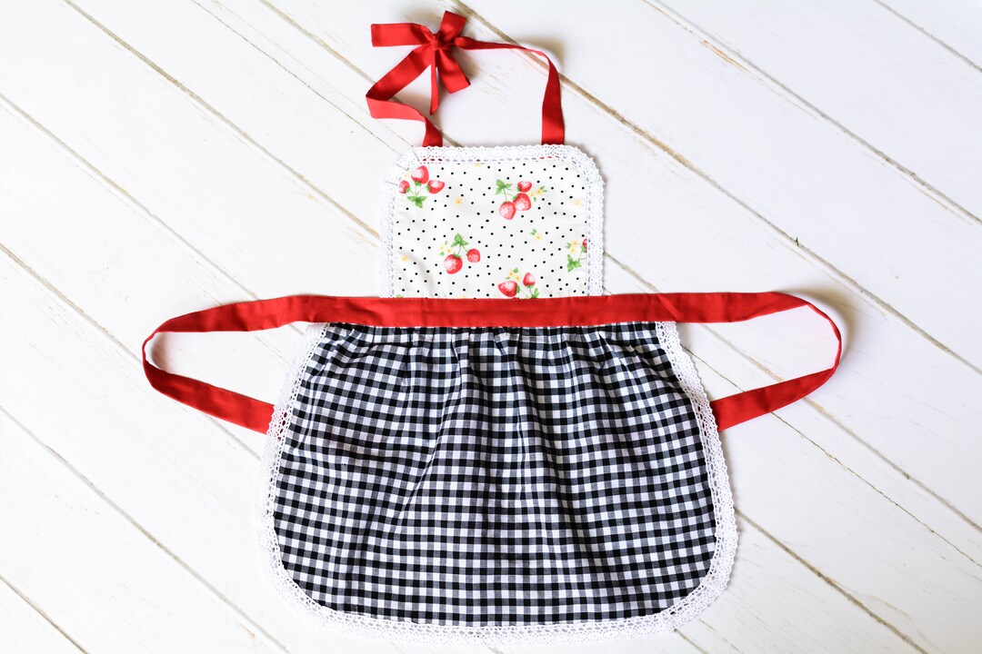Toddler Apron - Kids Aprons - Floral Baby Apron - 1 Year Old Apron ...