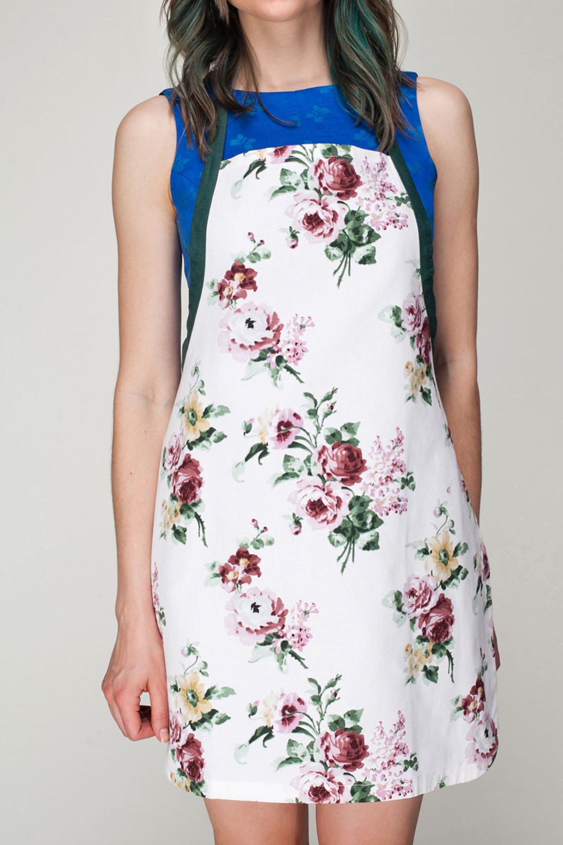 Kitchen Apron Apron for Woman Cottage Chic Womens Apron | Etsy