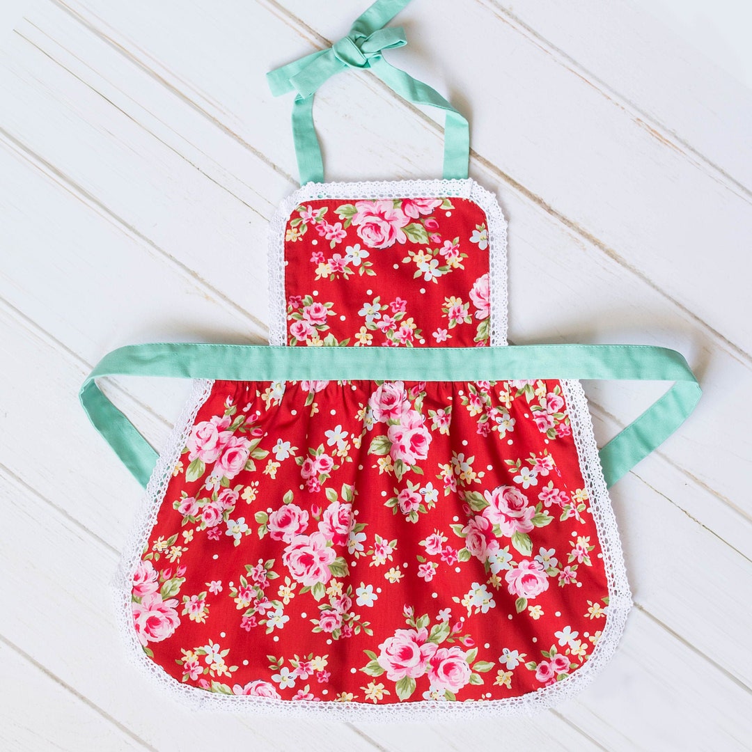 Mother Daughter Aprons -toddler Apron - Kids and Baby Apron - Matching ...
