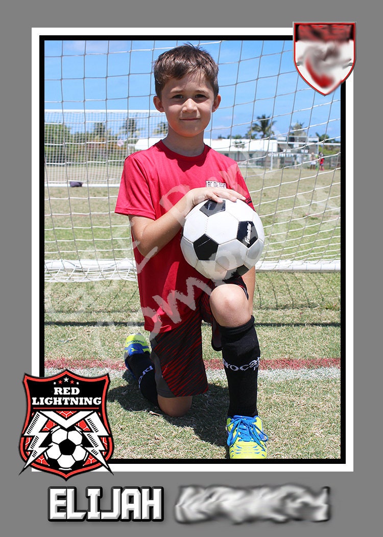 Personalized Custom Sports Trading Cards, Printable Digital Version - Etsy