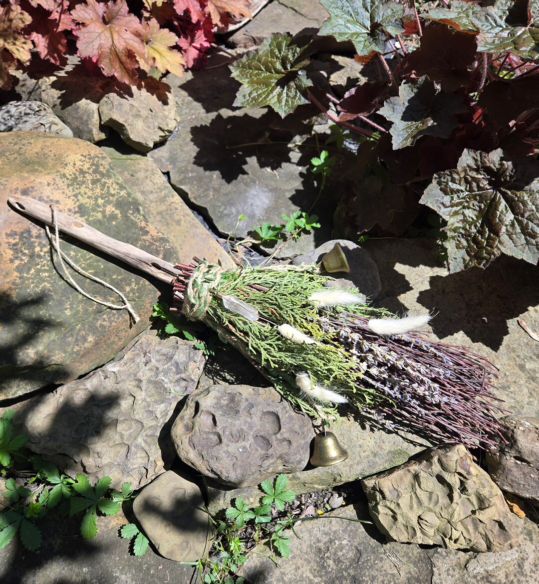 Protection Besom || Altar Besom || Cleansing Broom || Protection Broom ...