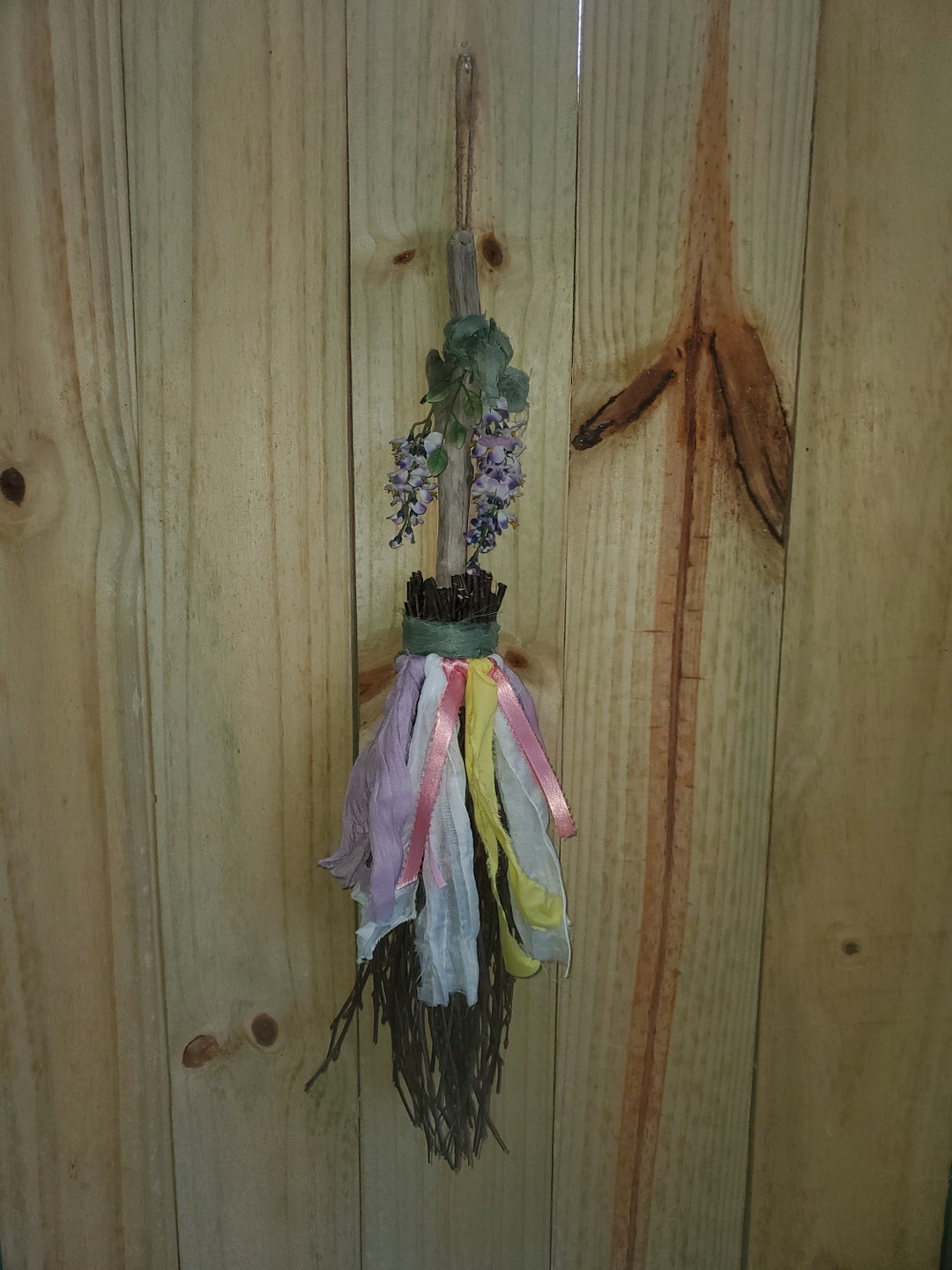 Ostara Protection Besom Spring Equinox Altar Besom Cleansing Broom ...