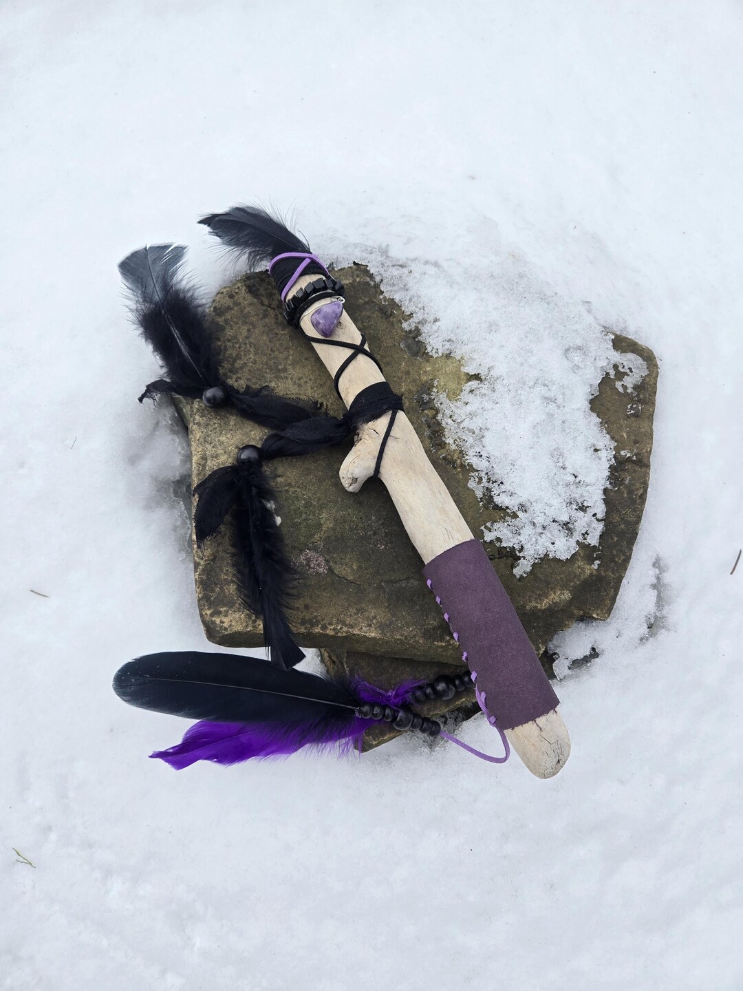 Energy Stick || Healing Wand || Spirit Stick || Shaman's Stick || - Etsy