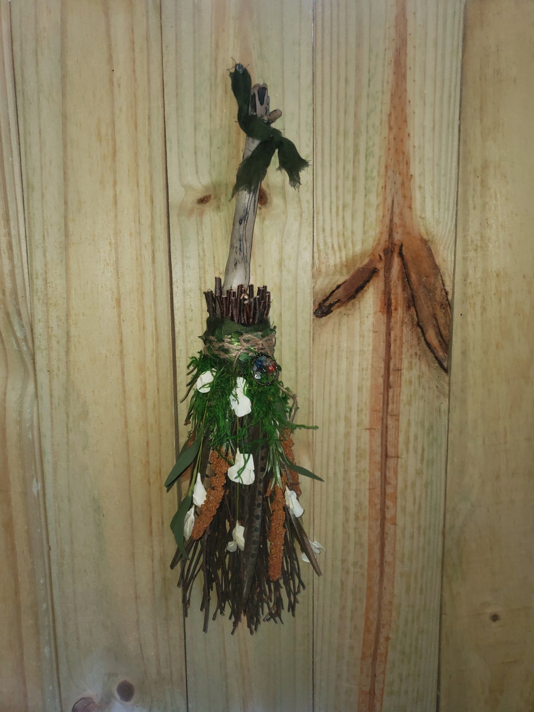 Protection Besom Altar Besom Cleansing Broom Protection Broom Dried ...