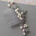 KATRINA // Silver Star Bridal Hair Comb Bridal Hair Vine Wedding Hair ...