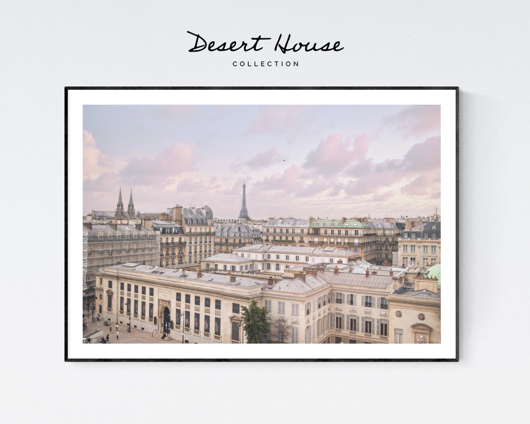 Parisian Dreams - Scenic Landscape Photo Print of Paris at Sunset - Etsy