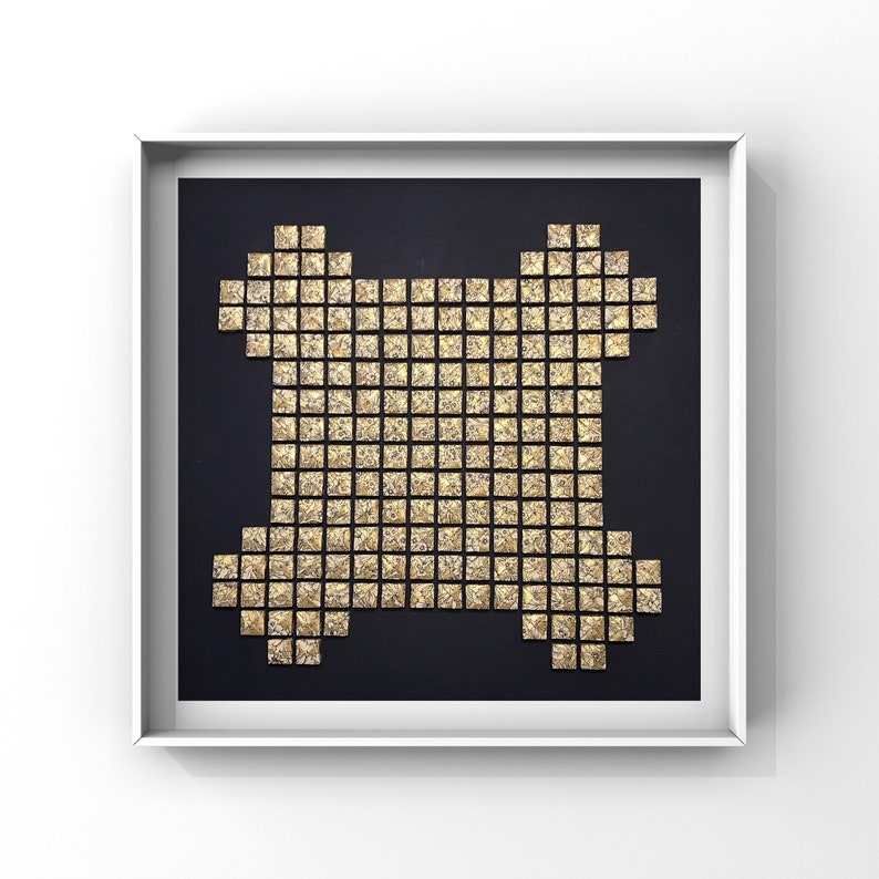 Celtic Knot - Framed Origami Box Wall Art - Fine Florentine Paper in ...