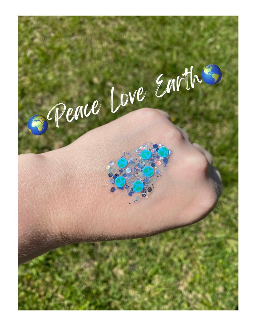 Earth Day Glitter Hair Gel - Etsy