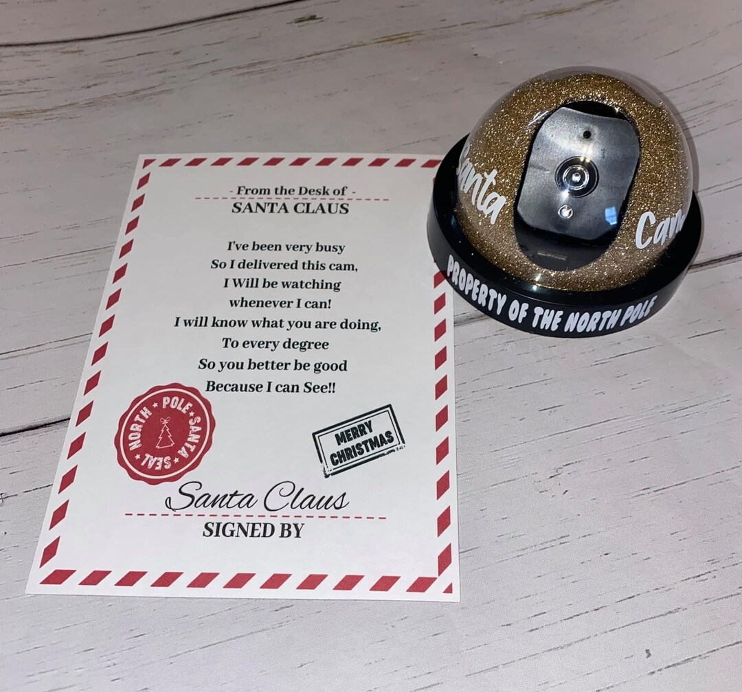 Santa Cam & Letter - Etsy