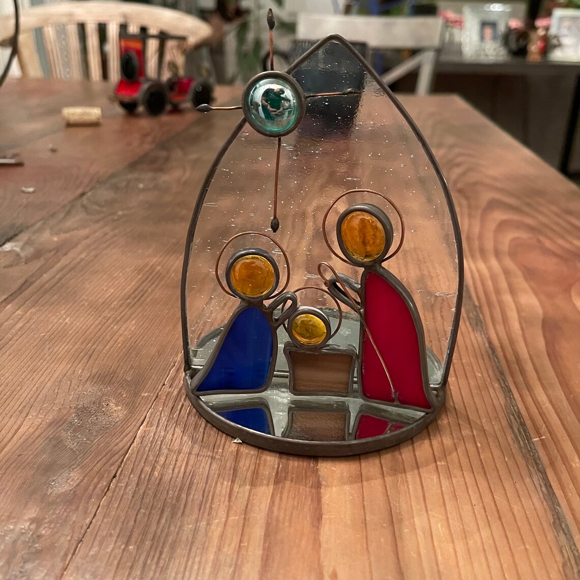 Handmade Nativity Set Stained Glass Nativity Set Handmade | Etsy