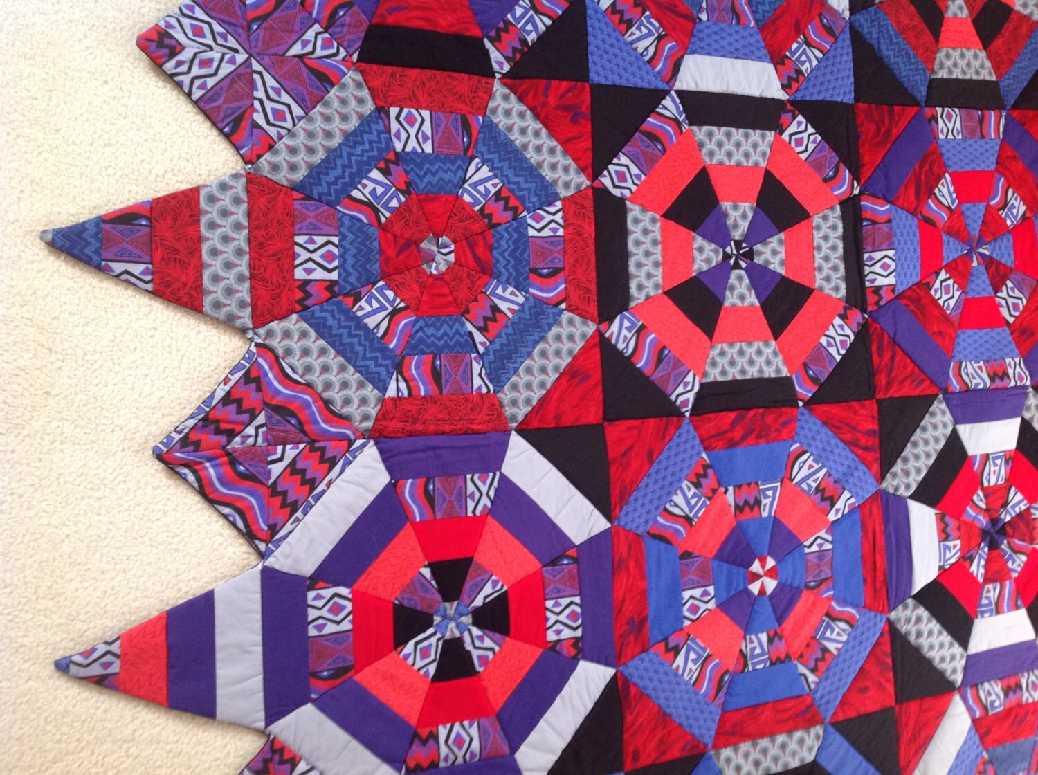 War Bonnet - Native American Inspired Quilt - Etsy