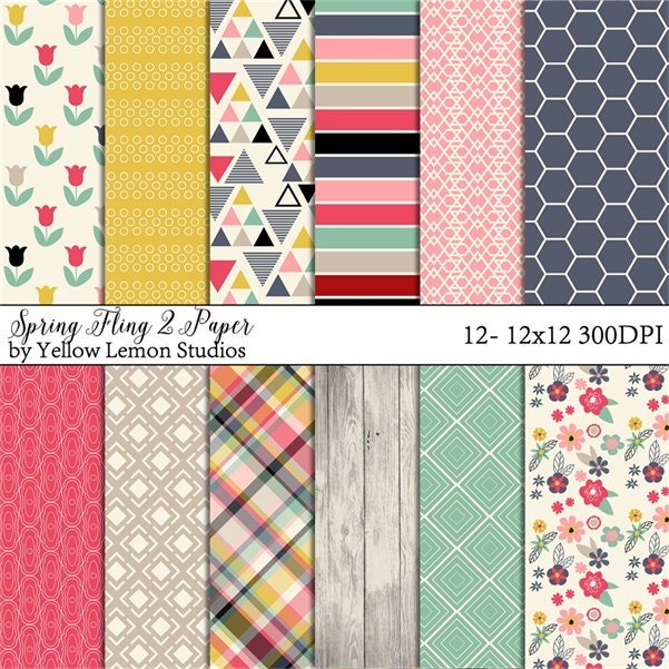 Papercraft Scrapbooking stripes Nautical Navy blue Spring Sale Wedding ...