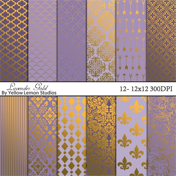 Gold Foil Background - Etsy