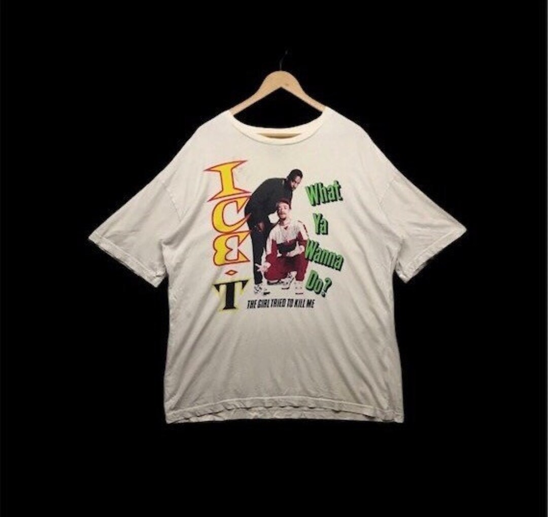 Vintage ICE-T American Rapper T-shirt Hip Hop Fashion Swag - Etsy