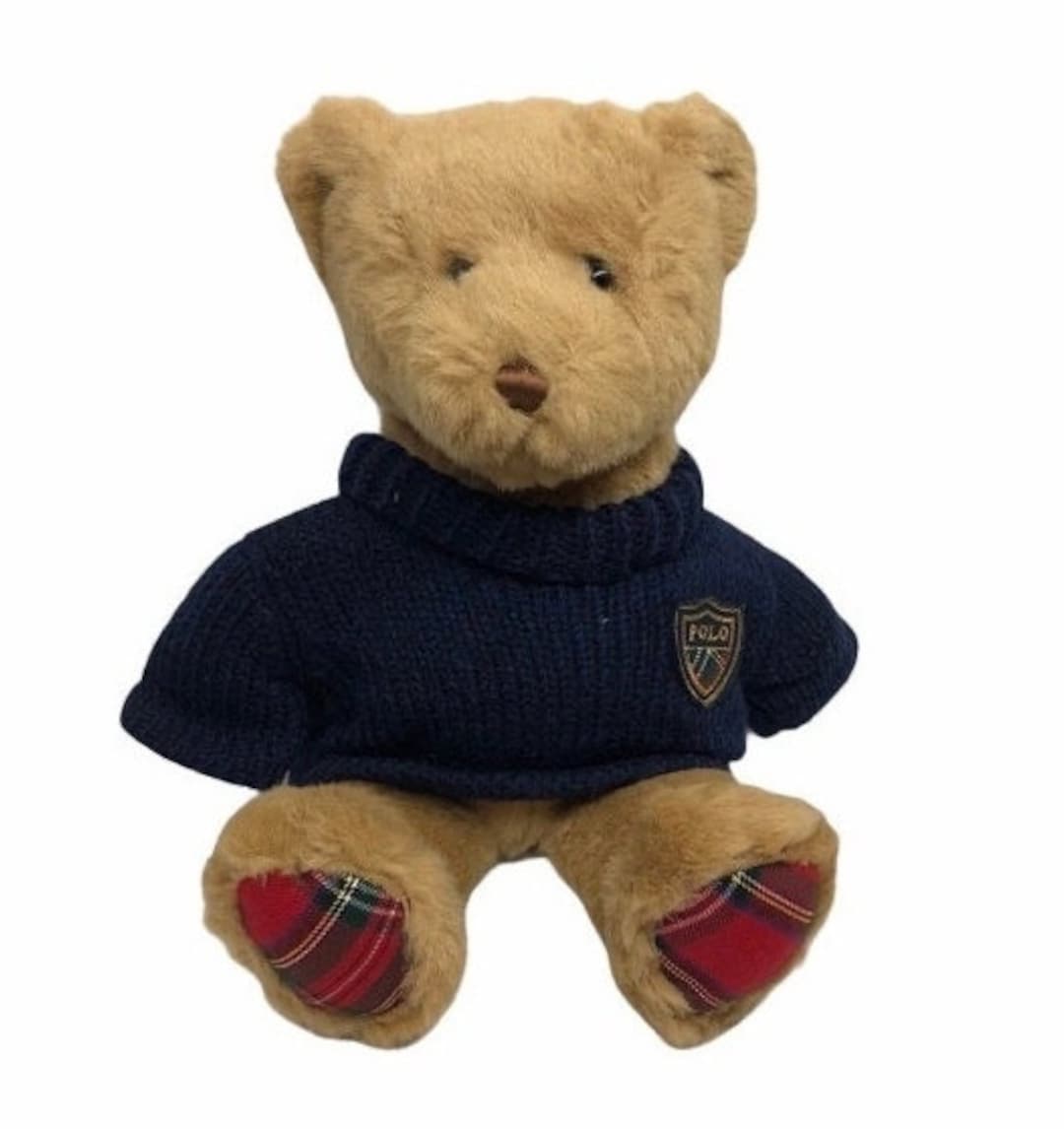 Vintage Polo Bear Toy Doll Polo Ralph Lauren Doll - Etsy