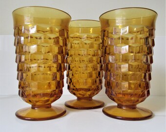 Amber glassware | Etsy