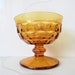 Vintage Whitehall Amber Glasses / Amber Wine Glasses / Sherbet ...