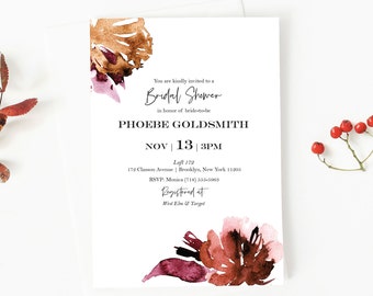 Bloom invitation | Etsy