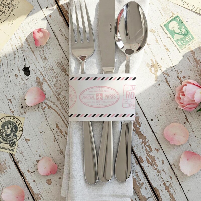 Silverware Wraps - Etsy
