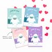 Yeti Valentines Print Cut Classroom Valentines - Etsy