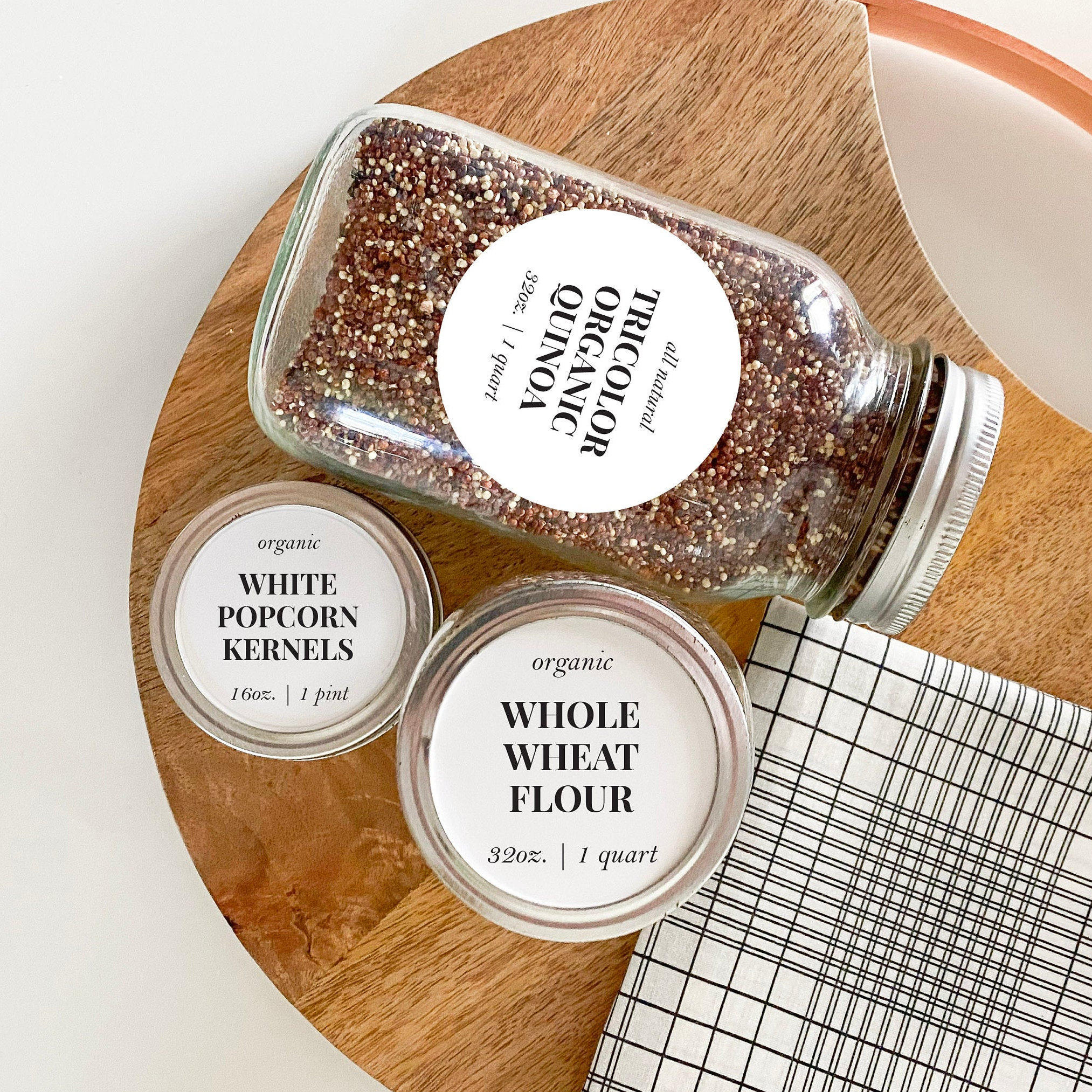 EDITABLE Printable Pantry + Canning Label Templates | Kitchen | 2