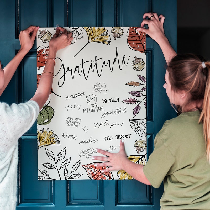 Gratitude Poster - Etsy