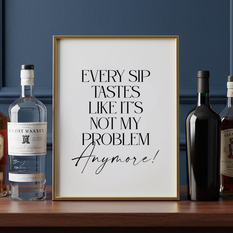 Not My Problem Sign - Etsy
