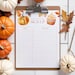 Fall Sign up Sheet, School, Church, Neighborhood or Community Group ...