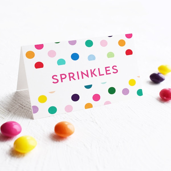 Polka Dot Labels - Etsy