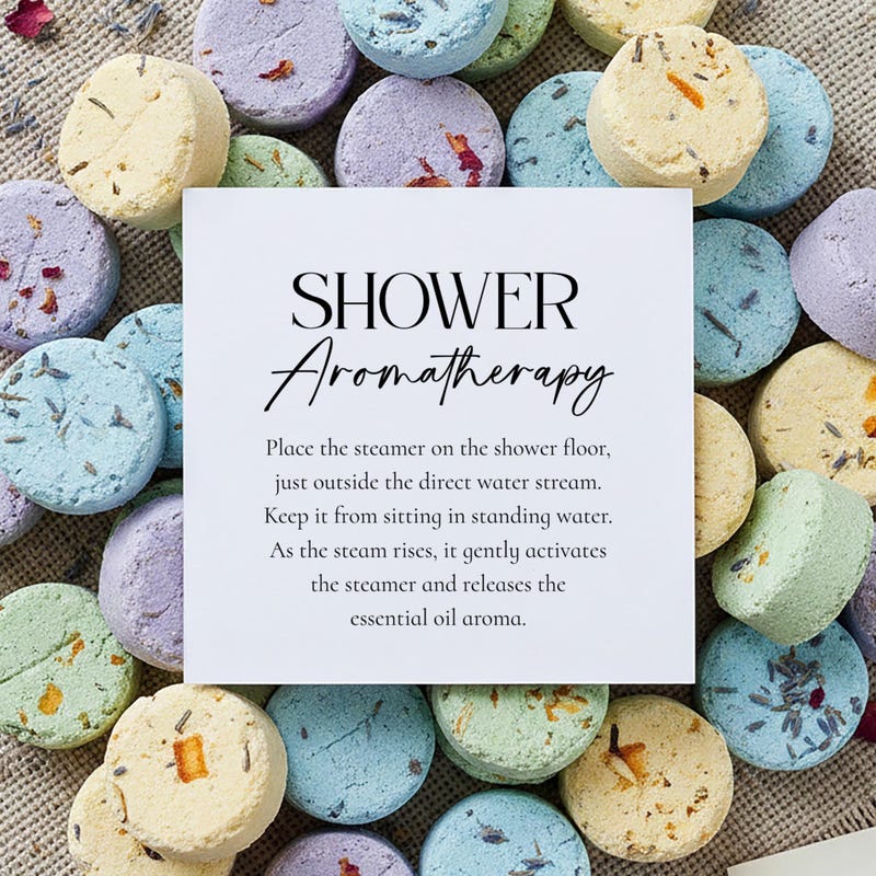 Care Card Shower Steamers - Etsy