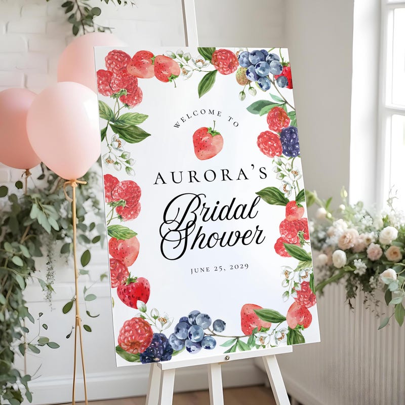 Bridal Berry Sign - Etsy