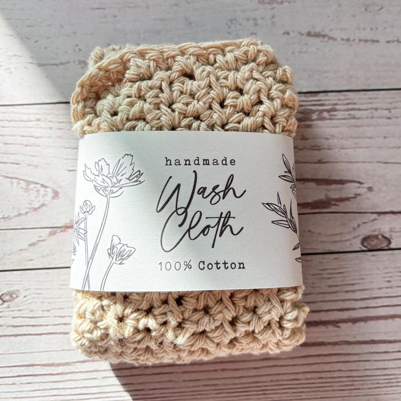 Wash Cloths Templates - Etsy