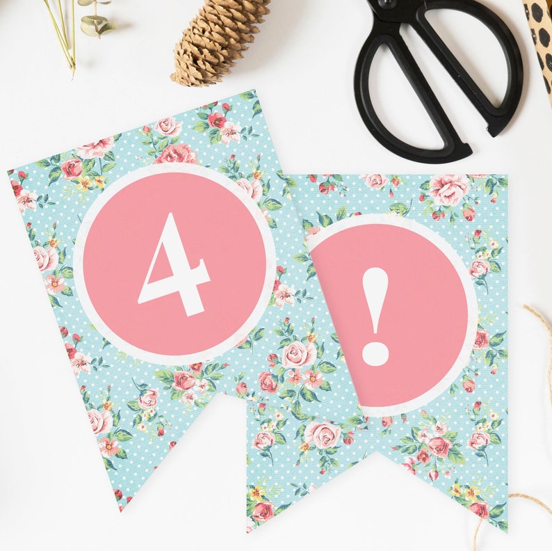 Rainbow Polka Dot Banner Editable Letter Banner Template | Etsy