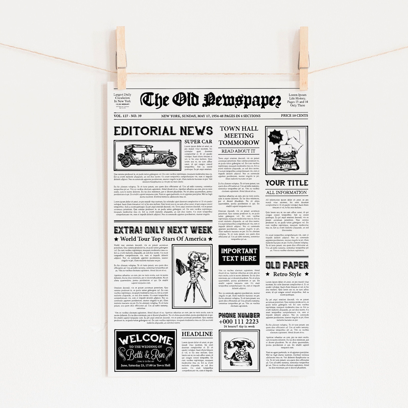 Post Office Printable Kit Paper Toys Dramatic Play Children's Paper ...