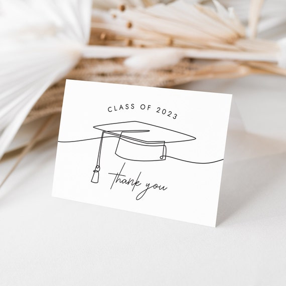 High School Graduation Thank You Cards
